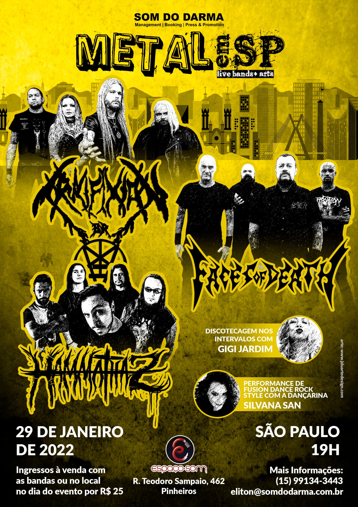 Big Faces Of Death Metal Show in SP || FACES OF DEATH || Official Website